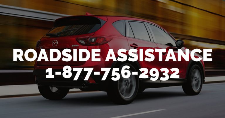 Mazda Canada Roadside Assistance | 1-877-756-2932