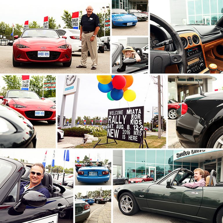 Mazda Miata Rally For Kids